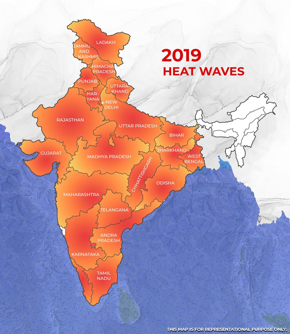 The story of India’s scorched cities in four maps - Question of Cities