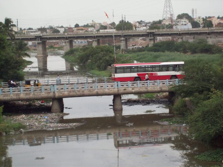 Musi riverfront project for real estate, sidelines people and river ...